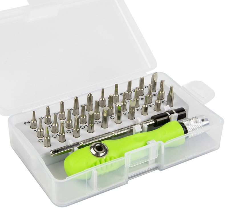 32 in 1 Mini Screwdriver Tool Set Kit with Magnetic Flexible Extension ...