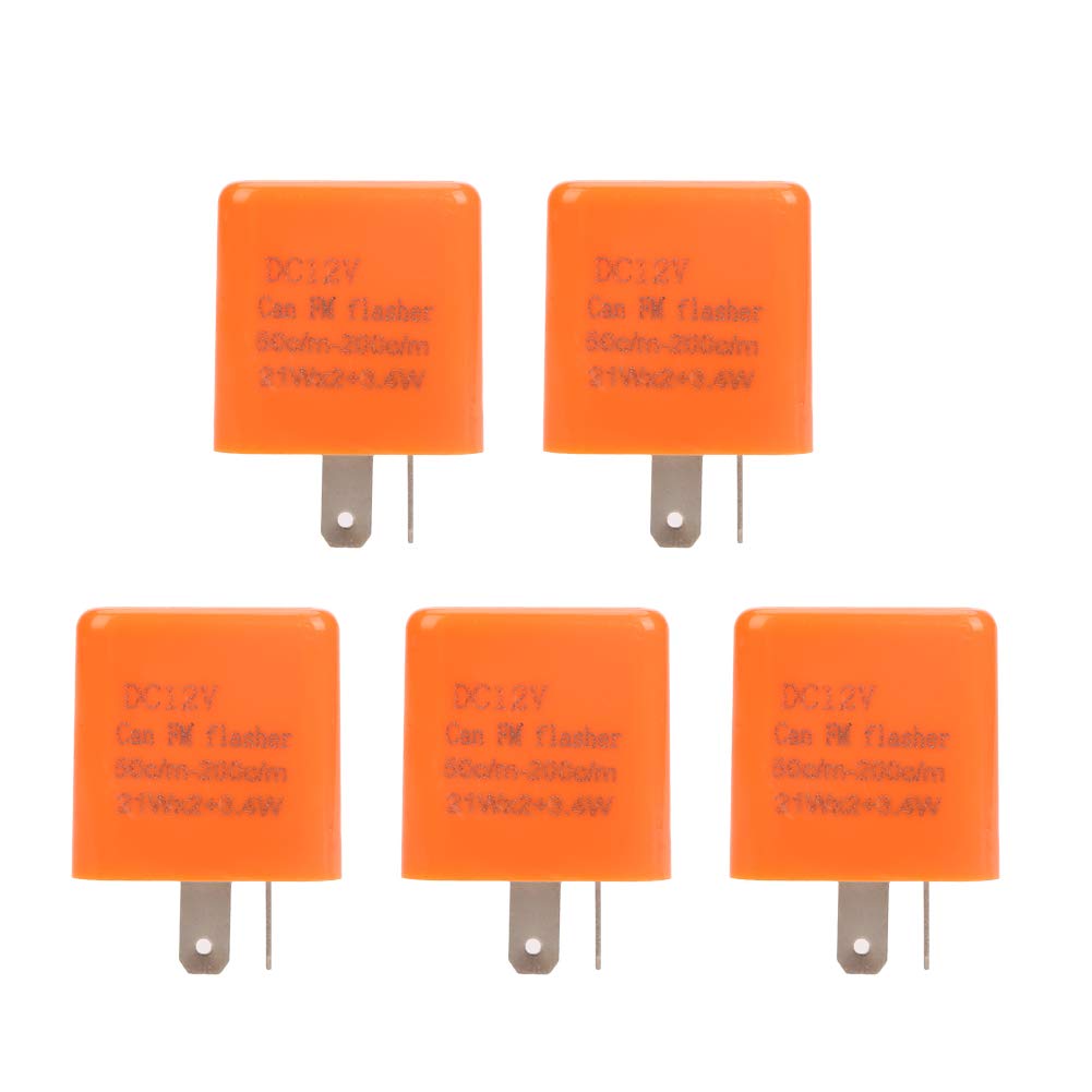 Buy 2 Pin Flasher Relay Adjustable Indicator Relay 5 Pcs 12V DC LED