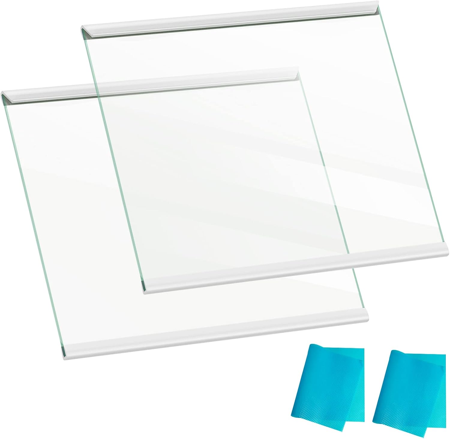 Amazon.com: [2 PACK] UPGRADED W11130203 Freezer Glass Shelf Replacement ...