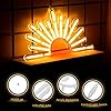 Ganeen Orange Sunrise Sunset Neon Sign Boho Wall Art Neon Lights for ...