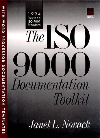 Amazon.com: ISO 9000 Documentation Toolkit: 1994 Revised ISO 9001 ...