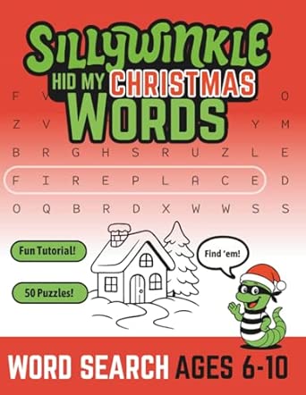 Sillywinkle Hid My Christmas Words: A Word-Search Learning Book for ...