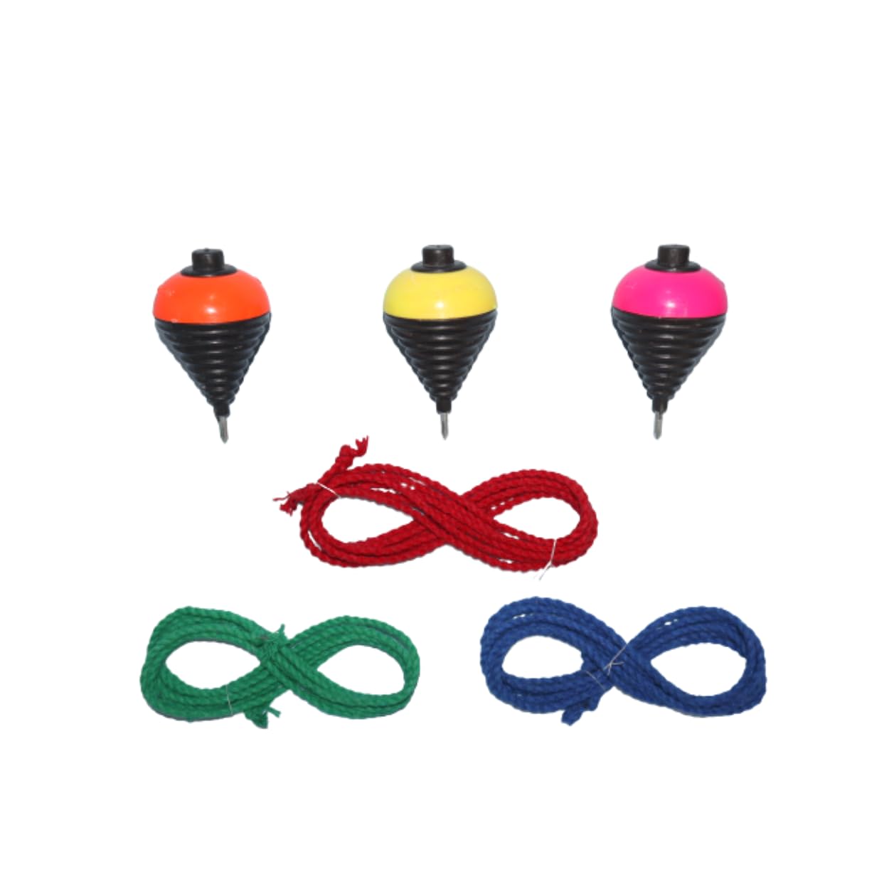 Buy Himavat Plastic Spinning Lattu I with Thread I Bhawra I Latto I ...