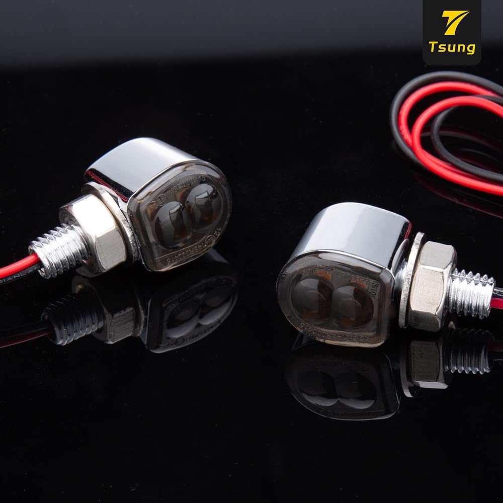 Snapklik.com : Mini Motorcycle Turn Signals Light LED Micro Blinkers ...
