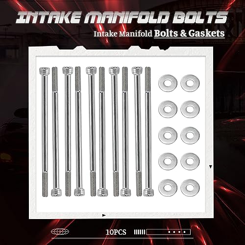 Snapklik.com : 10Pcs Stainless Steel M610 LS Intake Manifold Bolts w ...