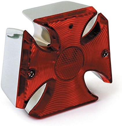 Maltese Iron Cross Custom Rear Brake/Tail Light : Amazon.co.uk: Automotive