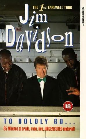 Jim Davidson: The First Farewell Tour [VHS] : Jim Davidson: Amazon.co ...