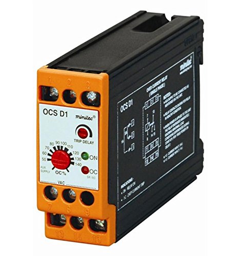 MINILEC OCS D1/240VAC CURRENT MONITORING RELAY : Amazon.in: Electronics