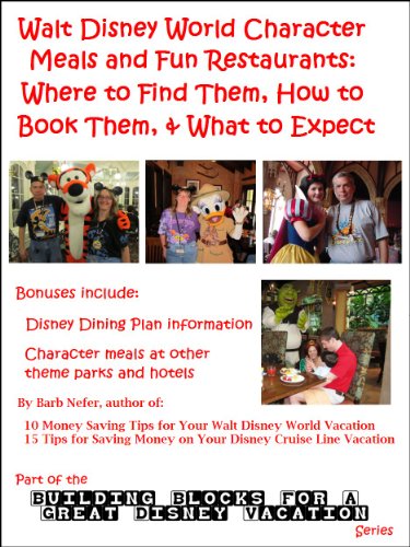 Walt Disney World Character Meals and Fun Restaurants: Where to Find ...