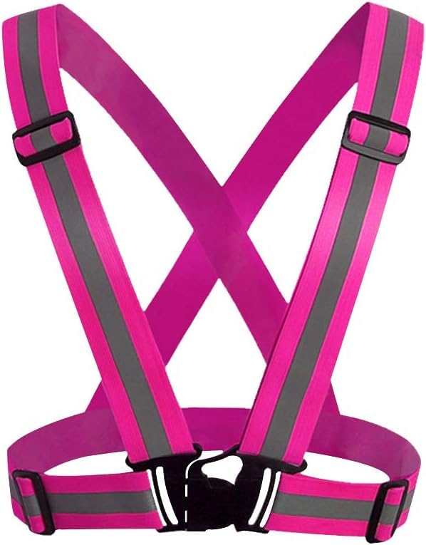 MAHSON High Visibility Protective Safety Reflective Vest Belt Jacket ...