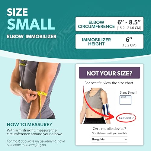 Pediatric Elbow Immobilizer Splint & Arm Restraint for Toddlers ...