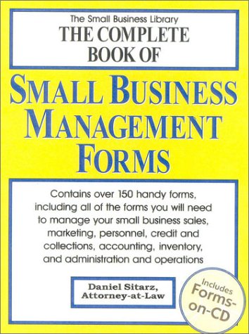 Amazon.com: The Complete Book of Small Business Management Forms (The ...