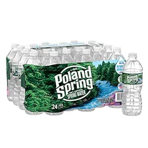 Amazon.com: Poland Spring Maine Spring Water Bottles, 24 Pack – Crisp, Still Bottled Water with ...