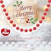 Amazon.com: Briwooody 2 Pcs 18ft Christmas Bead Garland 1/2" in ...