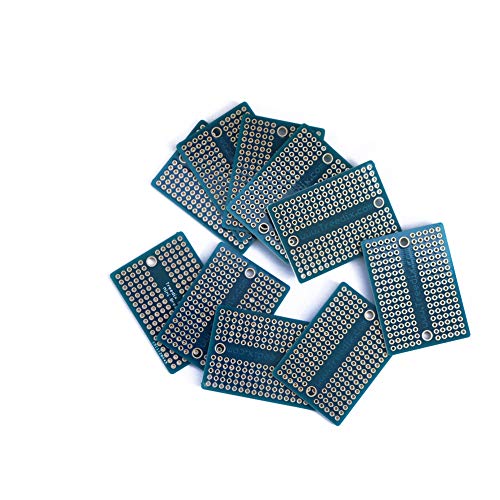Snapklik.com : Treedix 9pcs Mini Solderable BreadBoard PCB Prototype Shield Board Double Sided ...