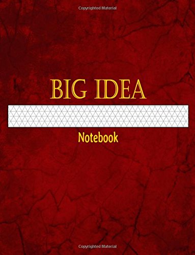 Amazon.com: Big Idea Notebook: 1/4 Inch Isometric Graph Ruled ...