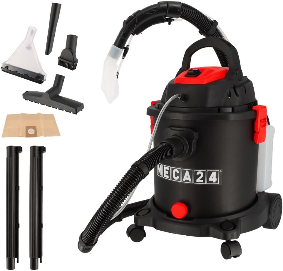 Aspirateur injecteur extracteur - 1200W - 20L - 3en1 - Pulvériser ...