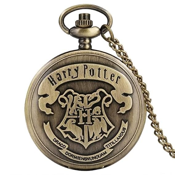Idiotic World Premium Harry Potter Pocket Watch, Hogwarts House Gift ...