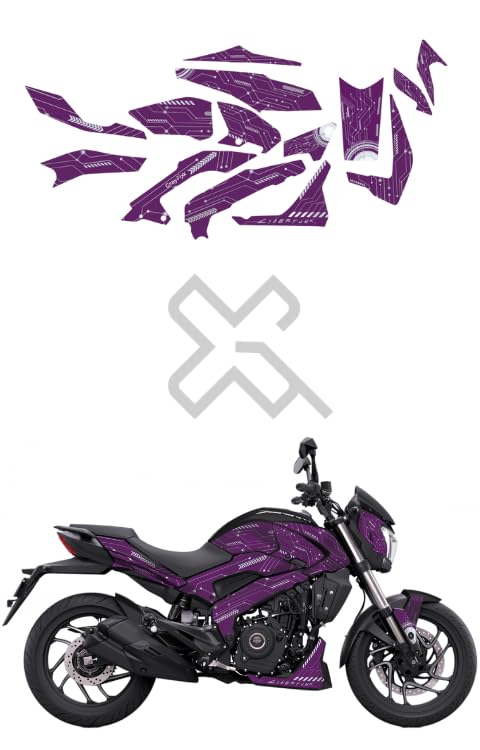 Grayfixx Full Body Graphics for Dominar 400 | Dominar 250 Full Body ...