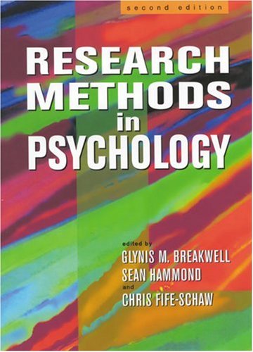 Amazon.com: Research Methods in Psychology: 9780761965909: Breakwell ...