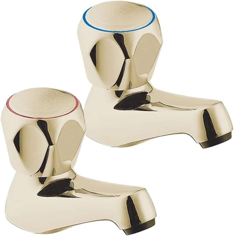 Deva DCM101/501 Profile Basin Tap with Gold Finish : Amazon.co.uk: DIY ...