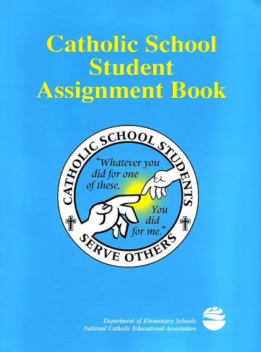 Catholic School Student Assignment Book : Not Available: Amazon.es: Libros