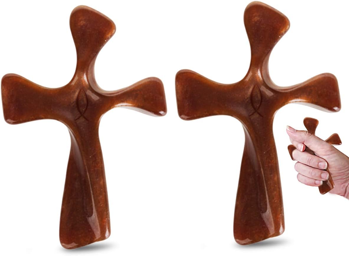 Amazon.com: VILLAGE GIFT IMPORTERS The Original Clinging Cross © by Not ...