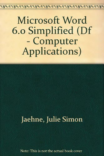 Microsoft Word 6.0 Simplified: Buy Online at Best Price in Egypt - Souq ...