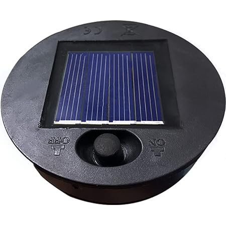 2 Pack Replacement Solar Light Parts(Top Size 2.76 inches, Bottom Size ...