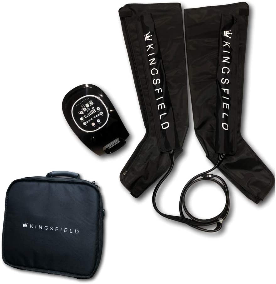 Kingsfield Air Compression Therapy System Full Leg Recovery Boots ...