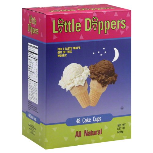 Amazon.com : Dipper Ice Cream Cone Large Cake Cups, 48 Count ...