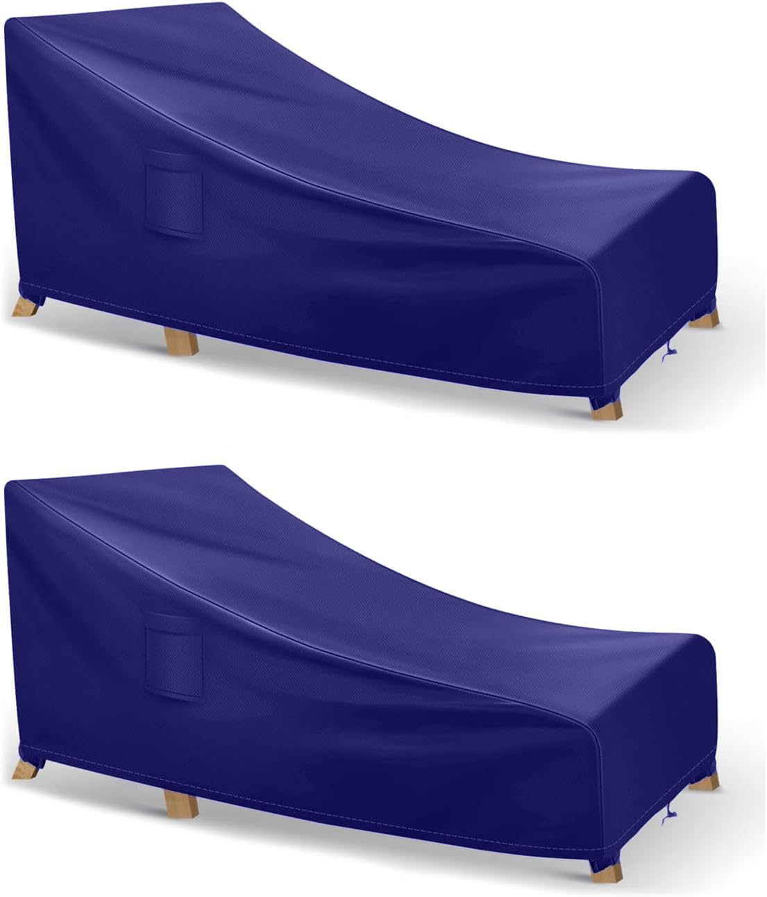 Amazon.com : JZAHYUK Chaise Lounge Cover,600D Patio Furniture Covers ...