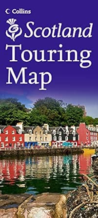 Amazon | Collins Scotland Touring Map | Collins Uk | Atlases