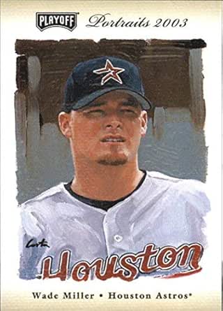 Amazon.com: 2003 Playoff Portraits Beige #120 Wade Miller /250 MLB ...