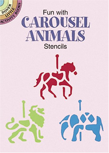 Amazon | Fun with Carousel Animals Stencils | Brooks, Sue | Activity Books