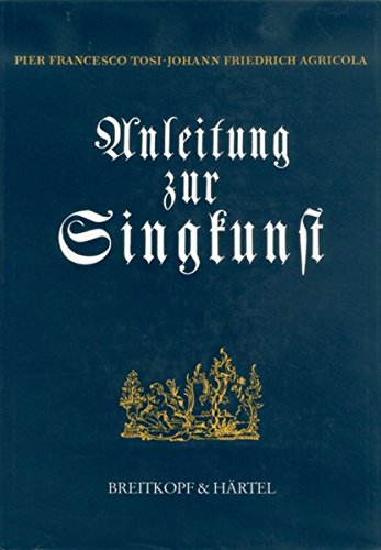 Jh.): Anleitung zur Singkunst: KURT WICHMANN: 9783765102950: Amazon.com ...