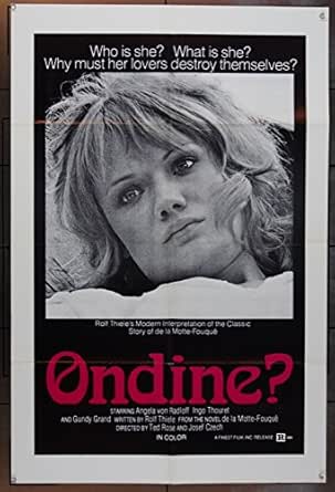 Undine 74 (1974) Movie Poster U.S. One-Sheet 27x41 Theater Used. ANGELA ...