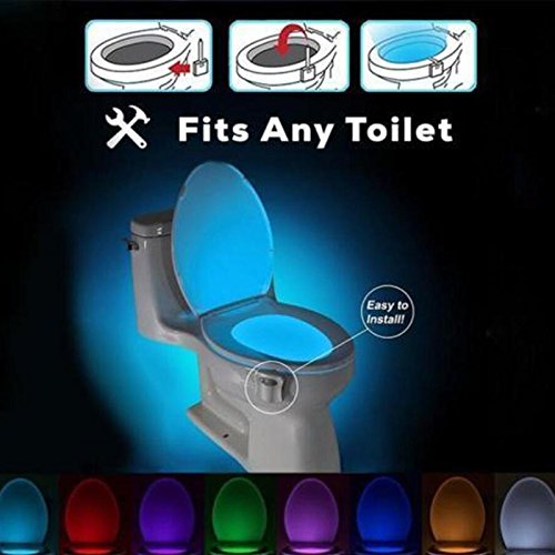 Buy Buyme Litwod Lights & Lighting Energy-Saving 8 Colors Led Toilet ...