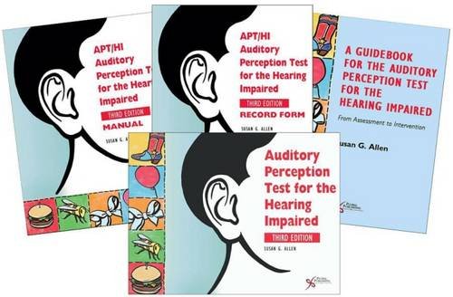 Auditory Perception Test for the Hearing Impaired: ALLEN, Susan G ...