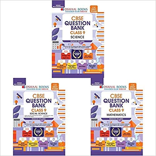 Oswaal CBSE Question Bank Class 9 (Set of 3 Books) Science, Social ...