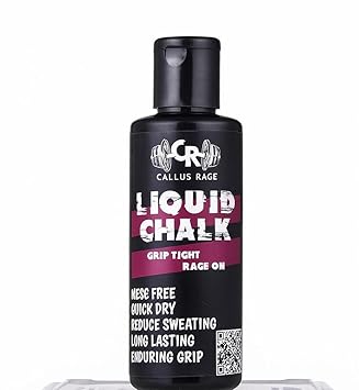 Callus Rage Liquid Chalk 200ml – Quick-Dry, Mess-Free Grip Enhancer for ...