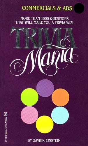 Commercials & ads (Trivia mania): Einstein, Xavier: Amazon.com: Books