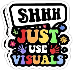 Amazon.com: Shhh Just Use Visuals Special-Needs Education Inclusion ...