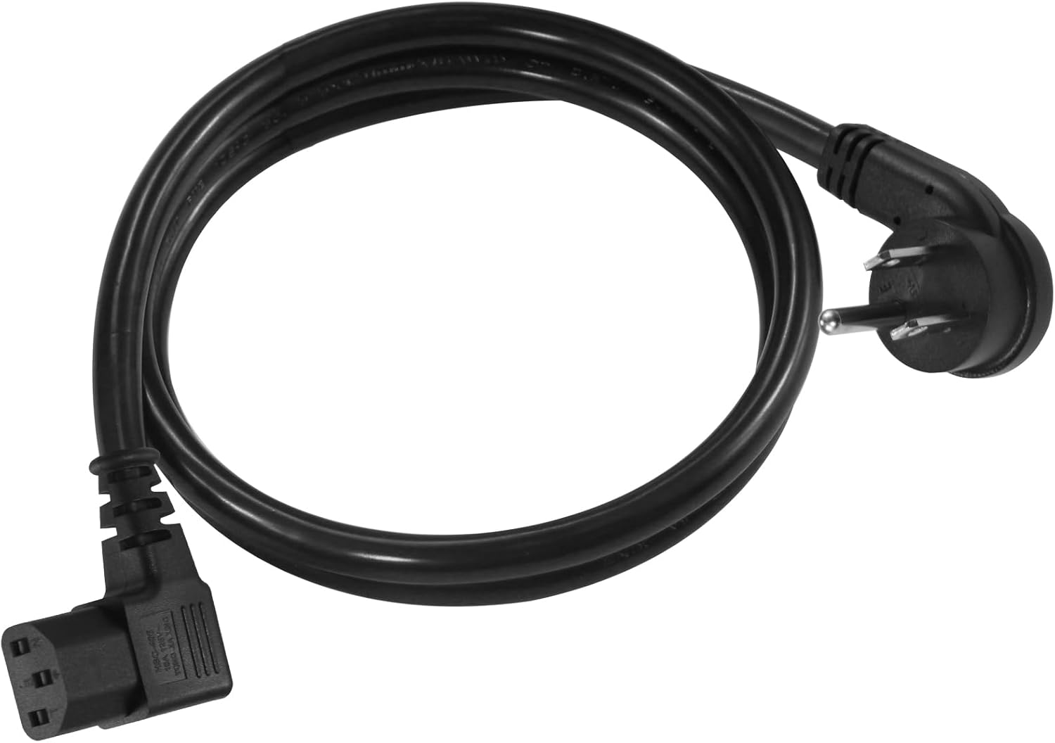 Amazon.com: 3FT Replacement Computer Monitor Power Cord - Low Profile ...