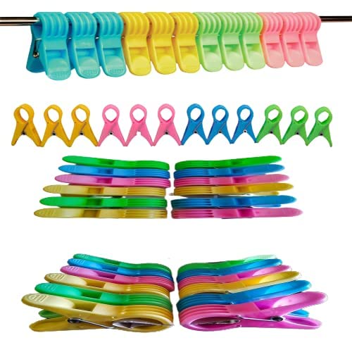 NAVMAV Plastic Pipe Cloth Hanging Pins | Cloth Drying Clips | Clothes ...