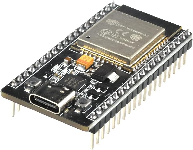 diymore-IOT Módulo ESP32,38Pins Tipo-C ESP32 ESP-WROOM-32 Placa de ...