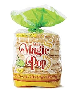Amazon.com: Kim's Magic Pop Freshly Popped Rice Cakes | Vegan | Onion Flavor | 6 Bags | 15 Cakes ...