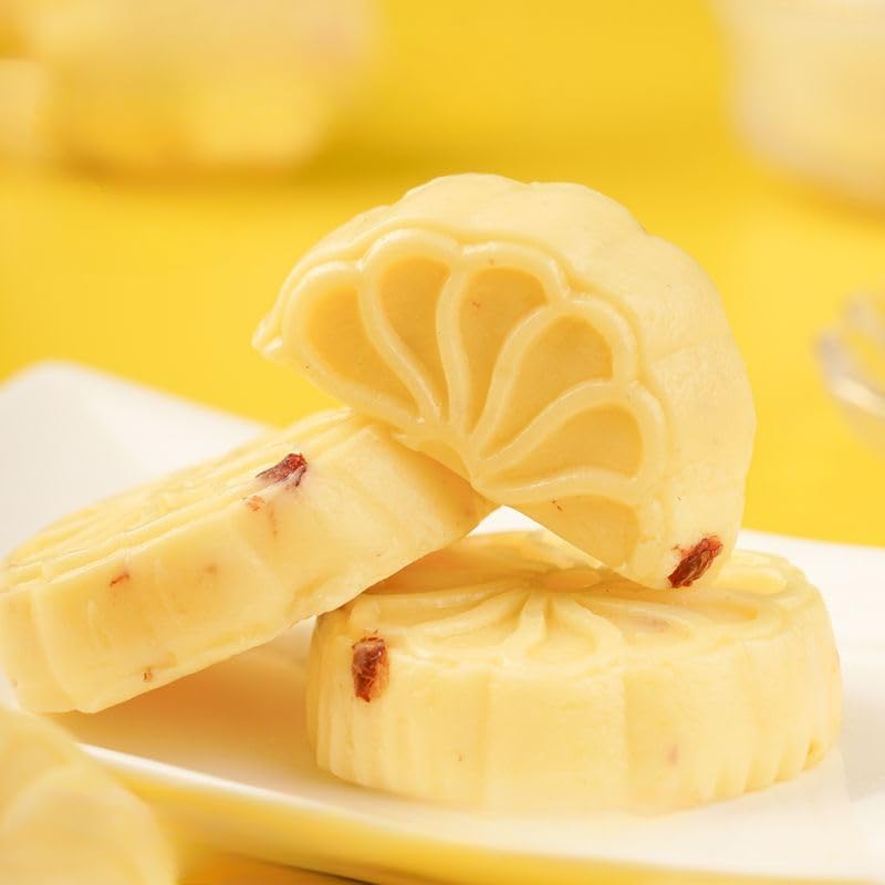 Amazon.com : Chinese Mooncakes, Milk Mooncakes, Sweet Soft Cakes, Mid ...