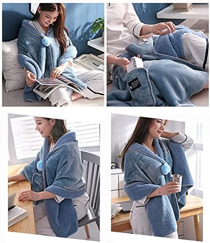 Womens Cosy Wrap Shawl Wool Blanket Pashminas Cover Up Winter Wraps for ...