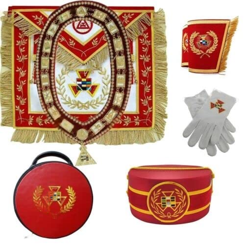 Amazon.com: Masonic Regalia Royal arch grand past high priest Apron set ...